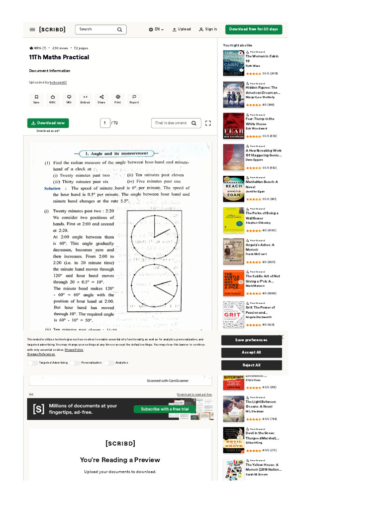 WWW Scribd Com Document 717957141 11Th Maths Practical... | PDF | Scribd
