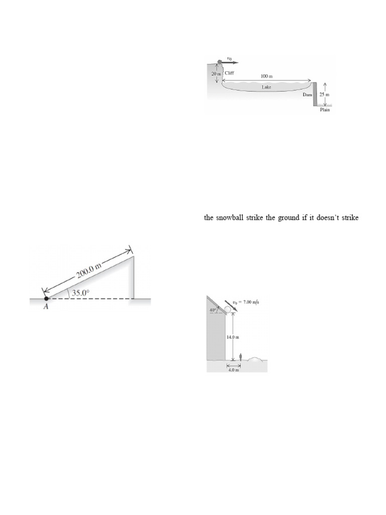 Exercises 2 Projectile Movement | PDF | Rocket | Velocity