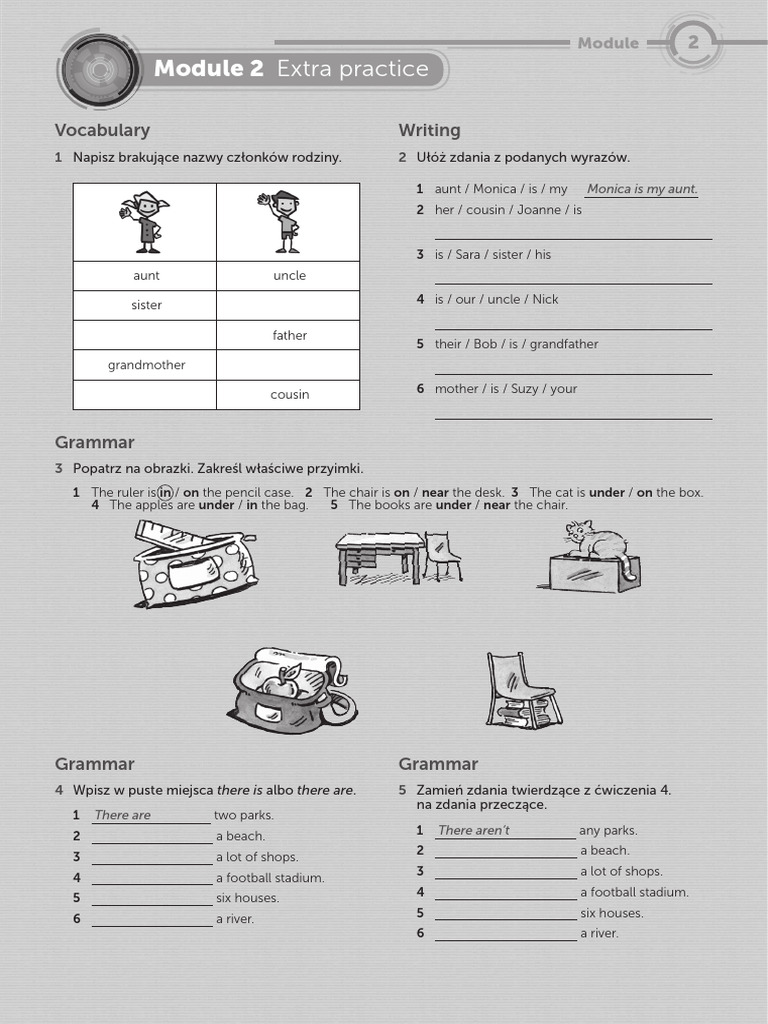 NHS - kl4 - WB - Extra Practice Mod 2 | PDF