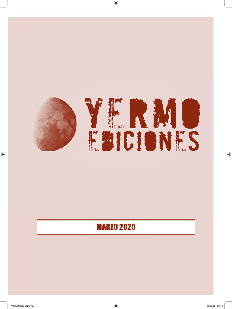 Novedades Yermo Ediciones Marzo 2025 | PDF