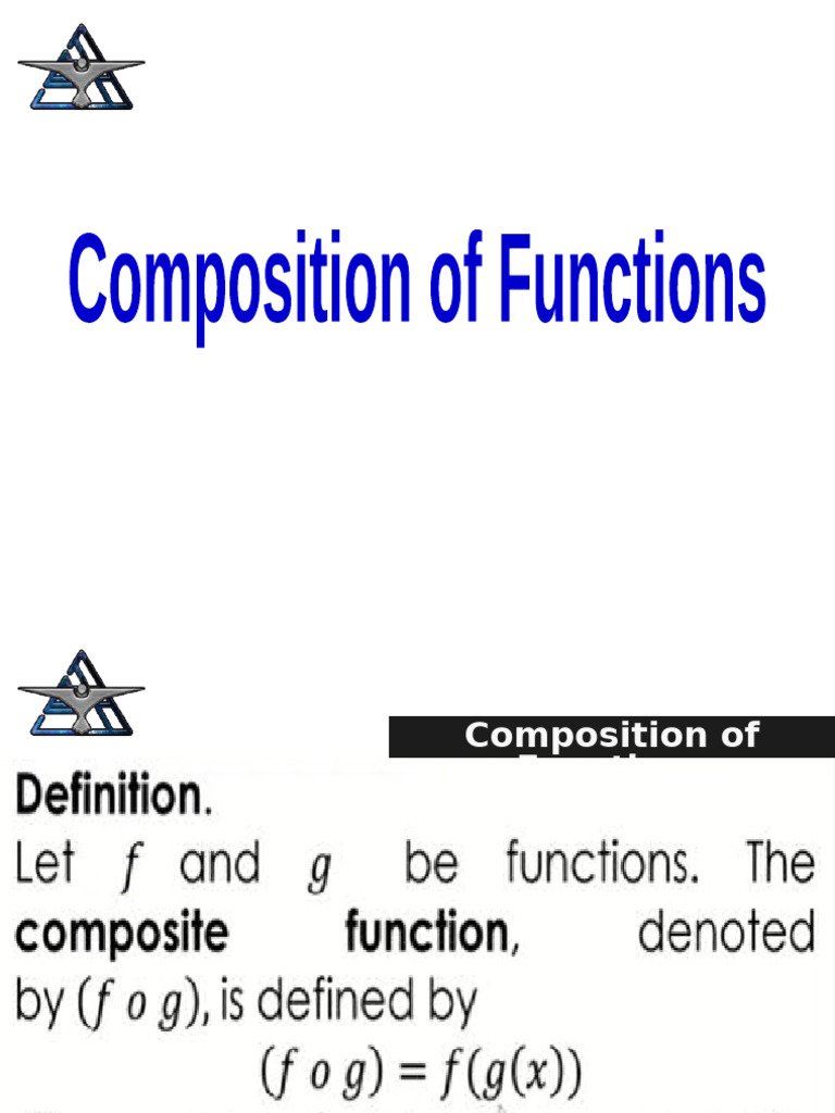 04a Composition of Functions | PDF
