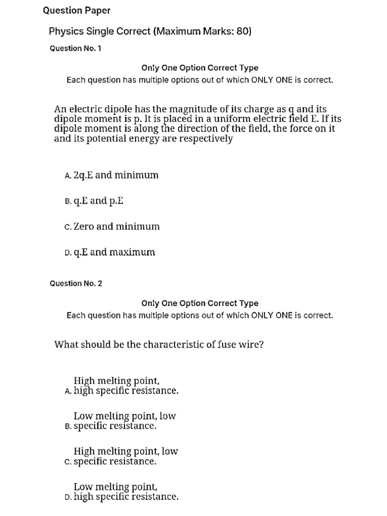 Mathongo Paper 6 | PDF