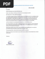 Full & Final Settlement Letter Template | PDF
