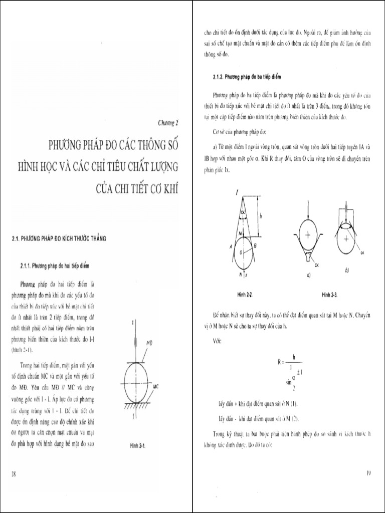 C4 - PP Do Cac Chi Tiet Co Khi (In) | PDF