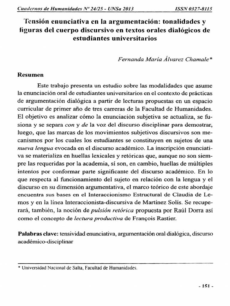 Ojsadmin, 6 | PDF | Retórica | Hablar en público
