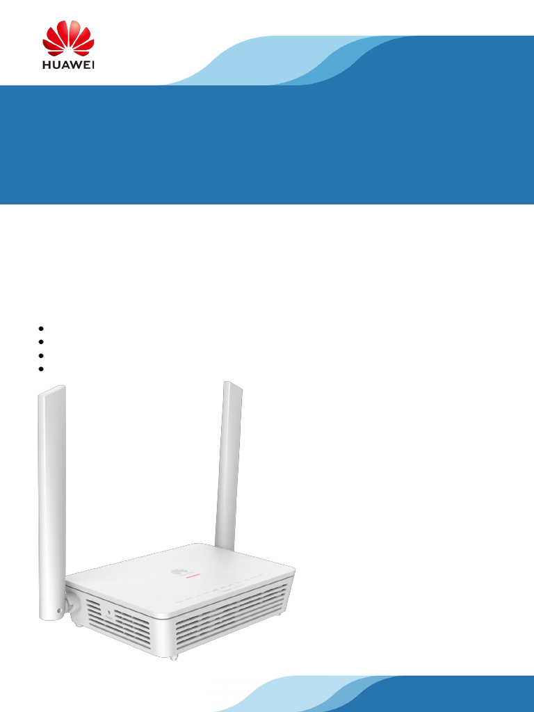 Huawei Optixstar hg8145x6 10 Datasheet | PDF | Wi Fi | I Pv6