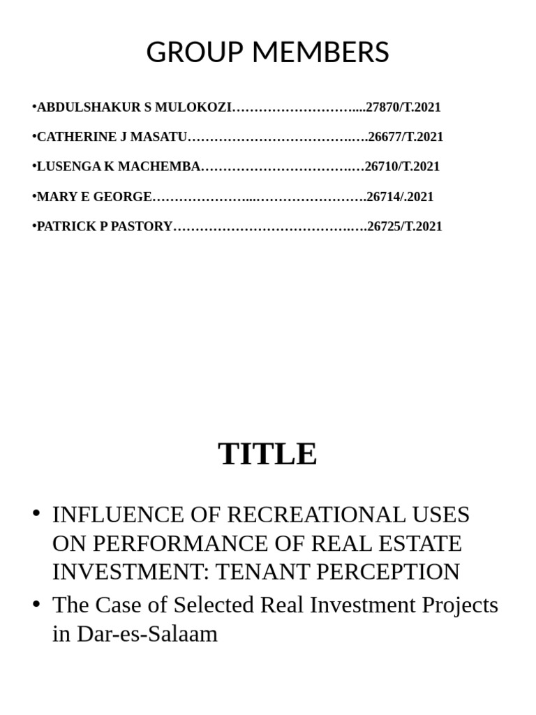 Group8 PPT FINAL PROJECT | PDF | Sampling (Statistics) | Sample Size Determination