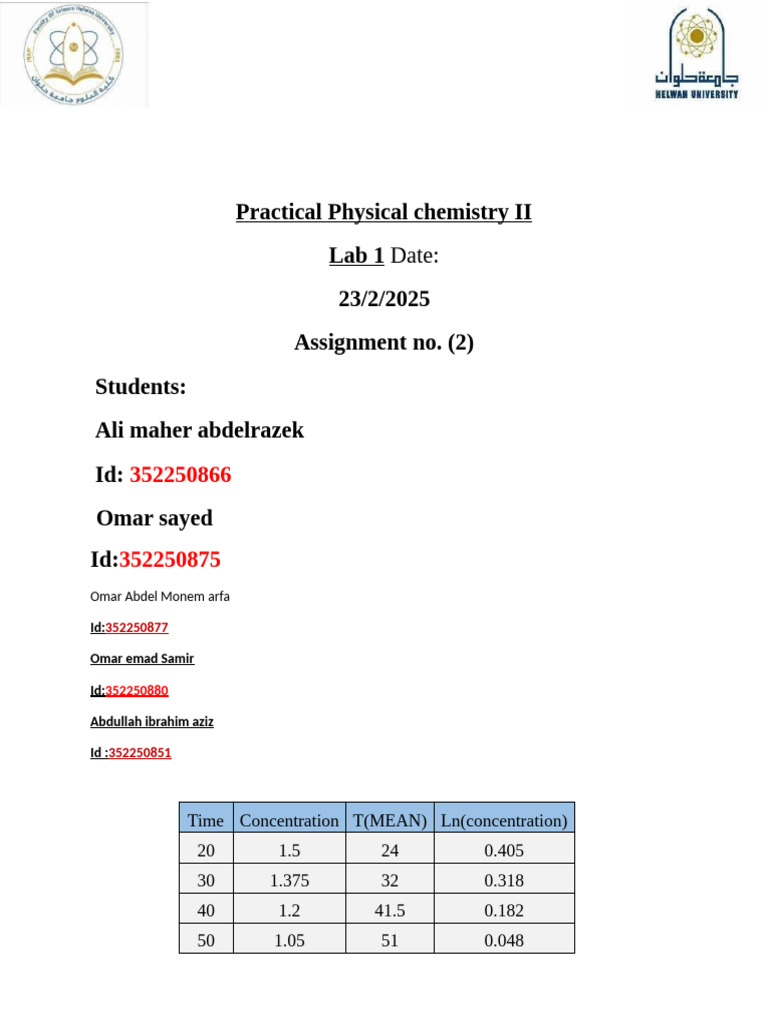 Assg 2 Physical | PDF