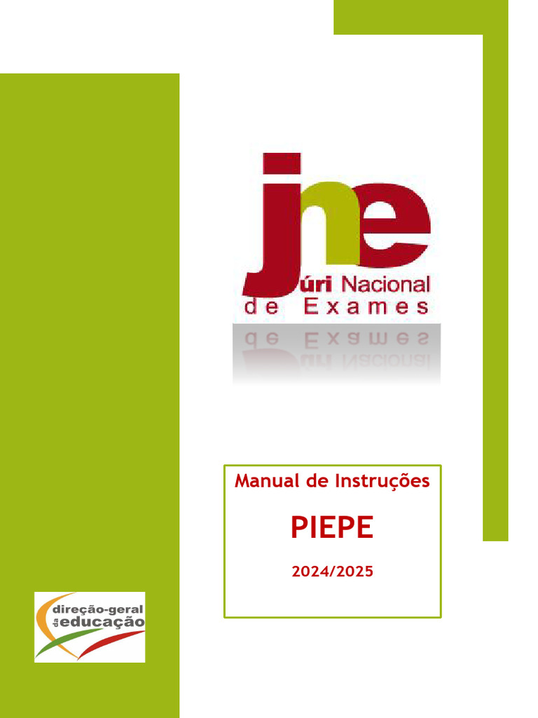 Manual Piepe 2025 | PDF | Ensino médio | Escolas