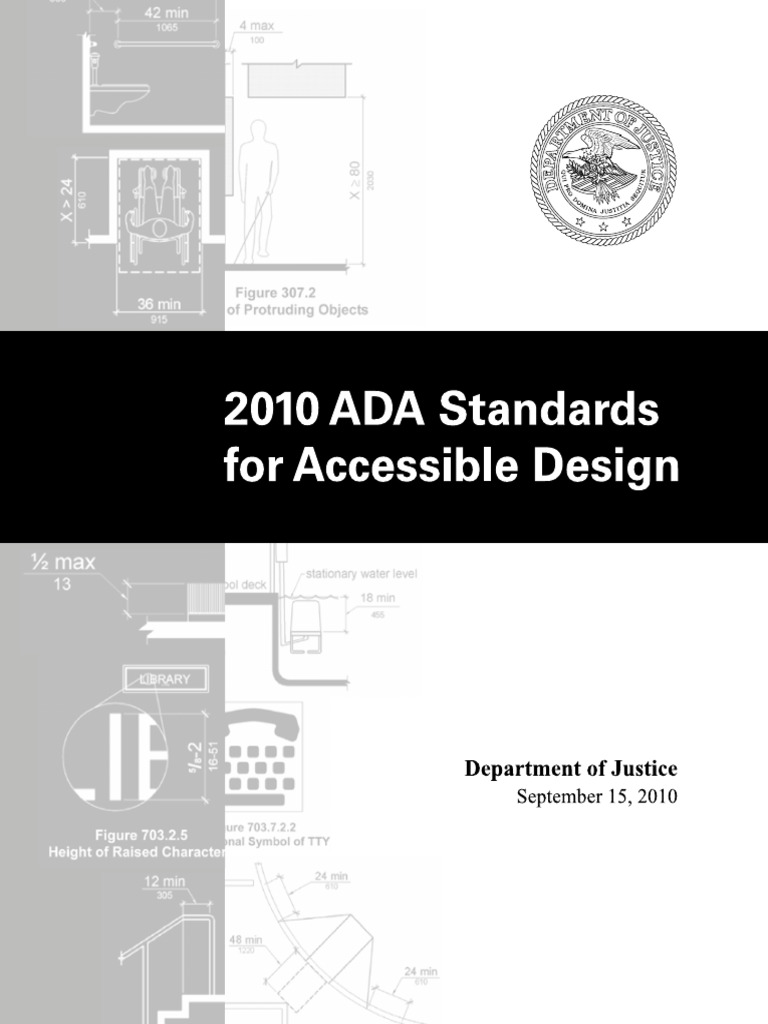 2010 ADA Standards for Accessible Design | PDF