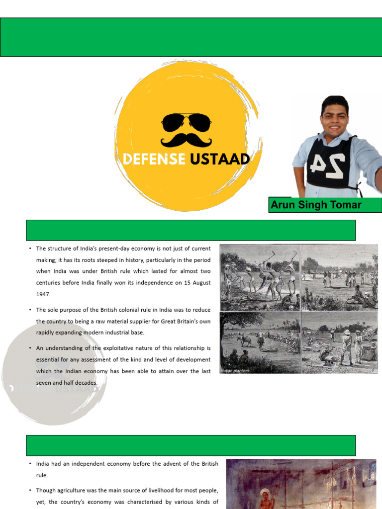 Economics Notes For CDS & NDA | PDF | Green Revolution | Subsidy