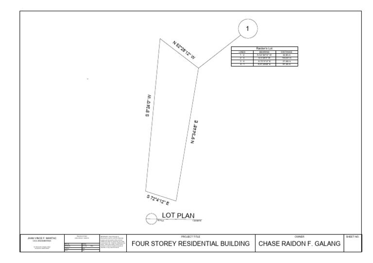MANTAC-CE22S5-PLATE2 (LOT PLAN) | PDF