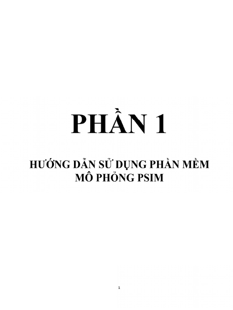 12-Bai Giang TN TKMDTCS Bang Phan Mem Psim - SV | PDF