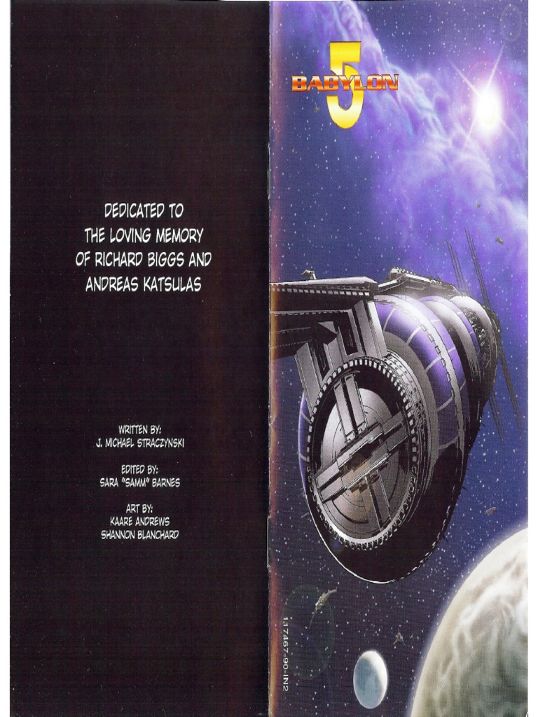 Babylon 5 15 - The Lost Tales - DVD Insert Tribute Comic | PDF