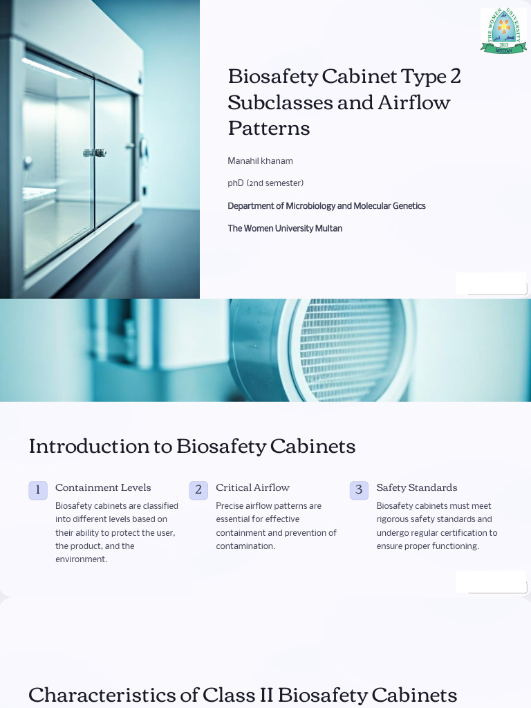 Biosafety Cabinet Type 2 MKD | PDF | Pollution | Safety