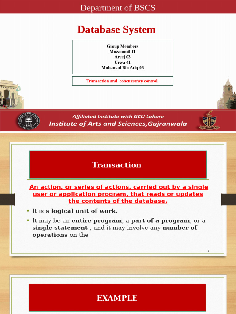 Transaction Management and Concurrency Control | PDF | Database Transaction | Data Management