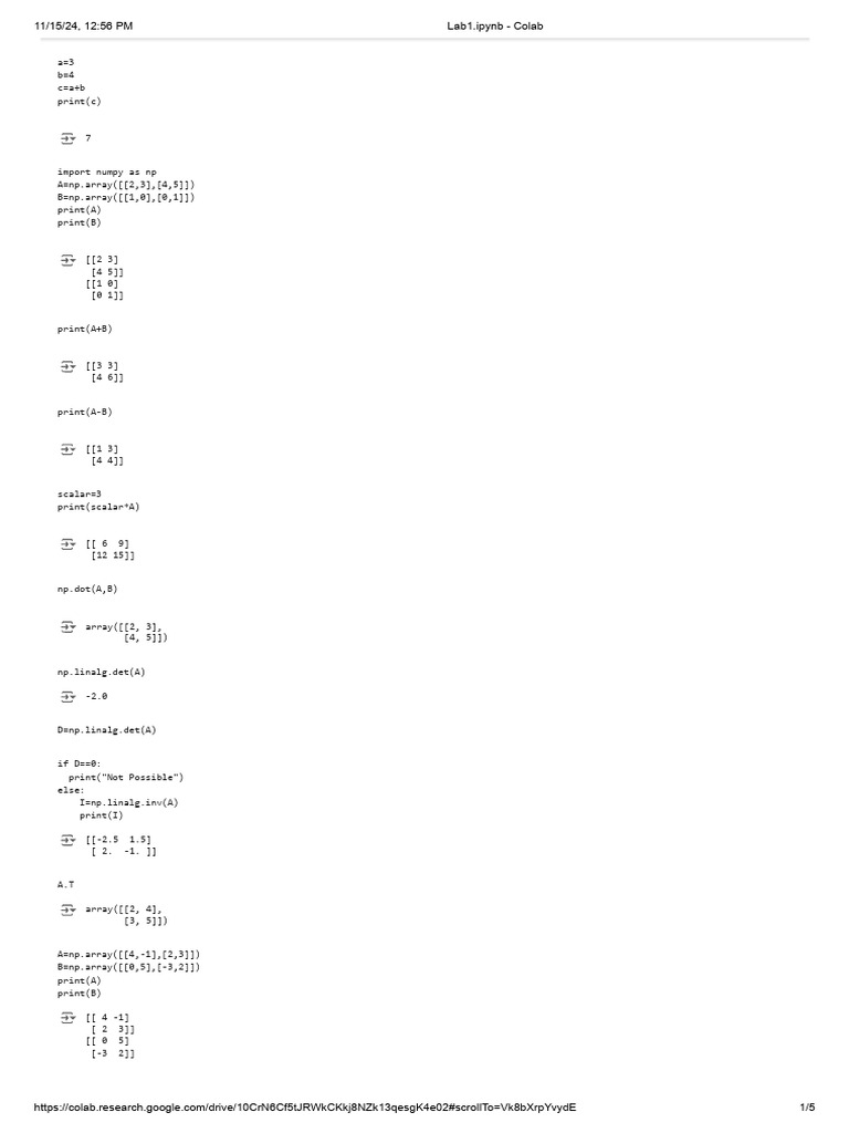 Lab1.ipynb - Colab | PDF