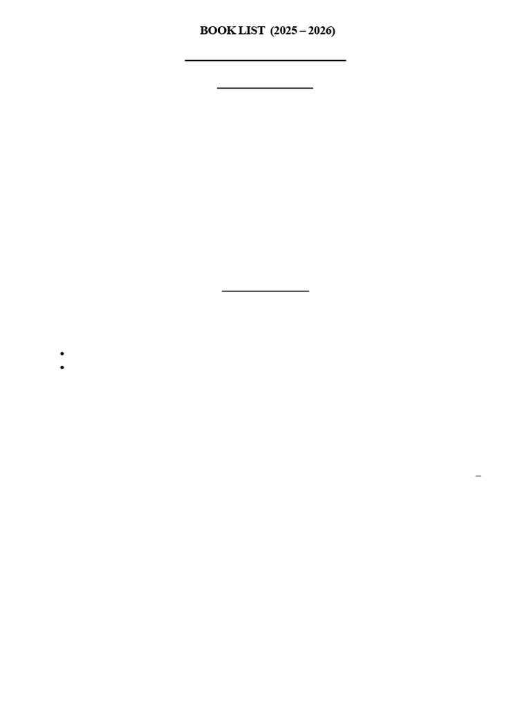 LMGC Websitedocuments Booklists | PDF | Notebook | Pencil