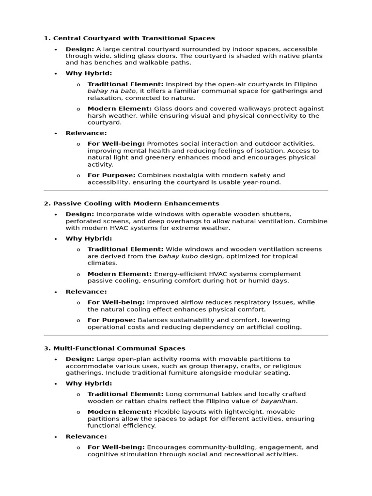 Hybrid Designs Examples | PDF | Courtyard | Window