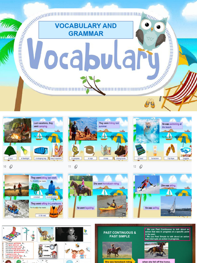 Vocabulary Unit 6 Pdf