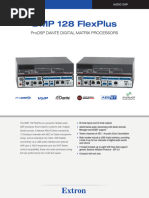 Biamp Data Sheet Tesiraforte x1600 Feb22 | PDF | Usb | Digital Signal ...