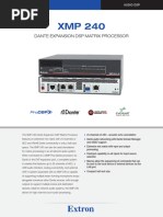 Biamp Data Sheet Tesiraforte x400 Feb22 PDF | PDF | Usb | Digital ...