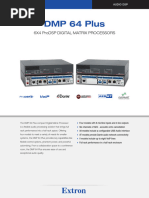 Biamp TesiraFORTÉ X 400 DSP Overview | PDF | Usb | Digital Signal ...