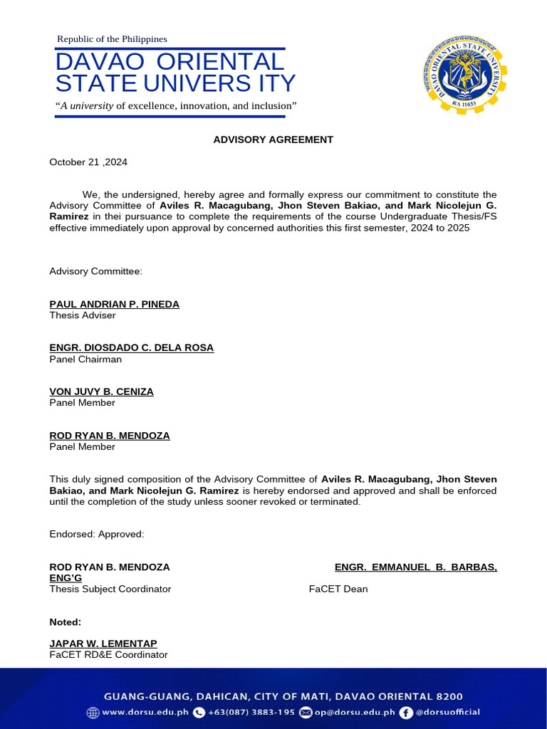 Advisory-Agreement | PDF