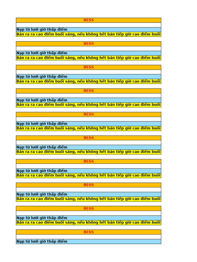 Off-Peak Charging - Peak Discharging (1cycle) - LGI | PDF