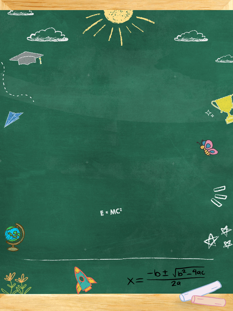 Green Playful Chalk Board School Bazaar Flyer.pdf 2 | PDF