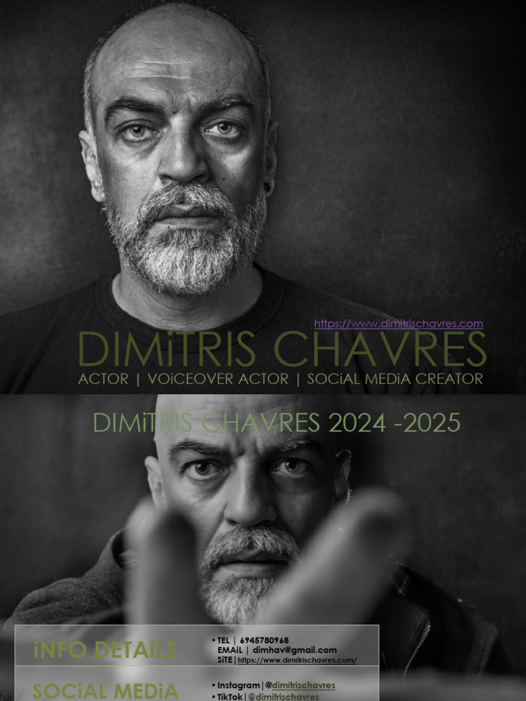 Dimitris Chavres Bio by Azima 03 2025 | PDF