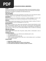 Usg Upper Abdomen Report Format | PDF