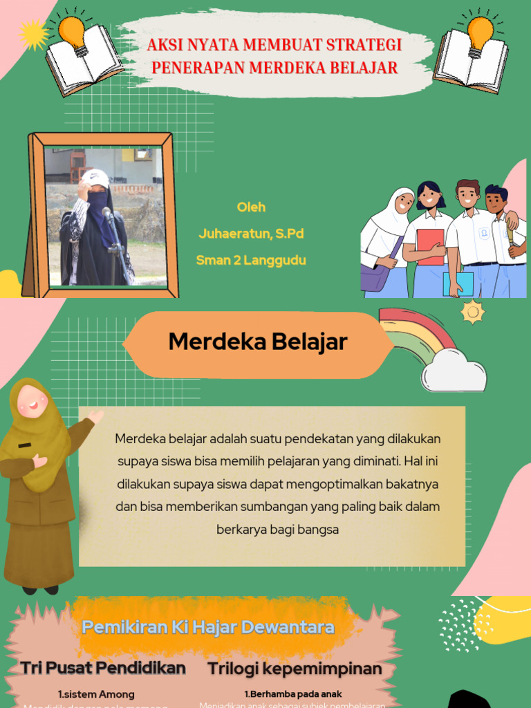Aksi Nyata Membuat Strategi Penerapan Merdeka Belajar | PDF