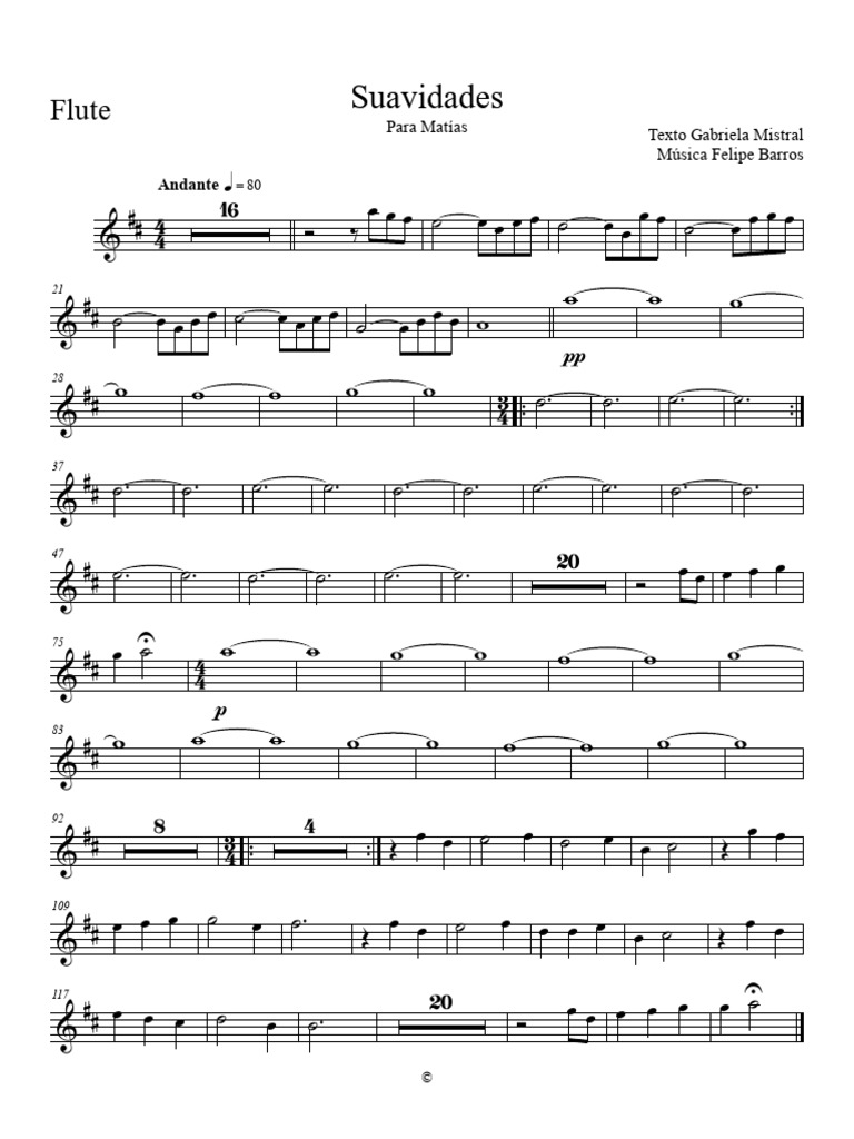 Suavidades - 002 Flute | PDF