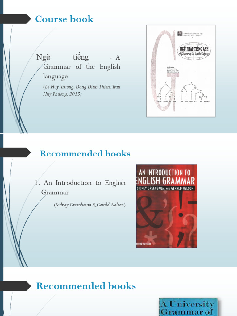 Introduction To Grammar 1 | PDF