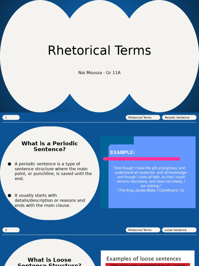 Rhetorical Devices | PDF