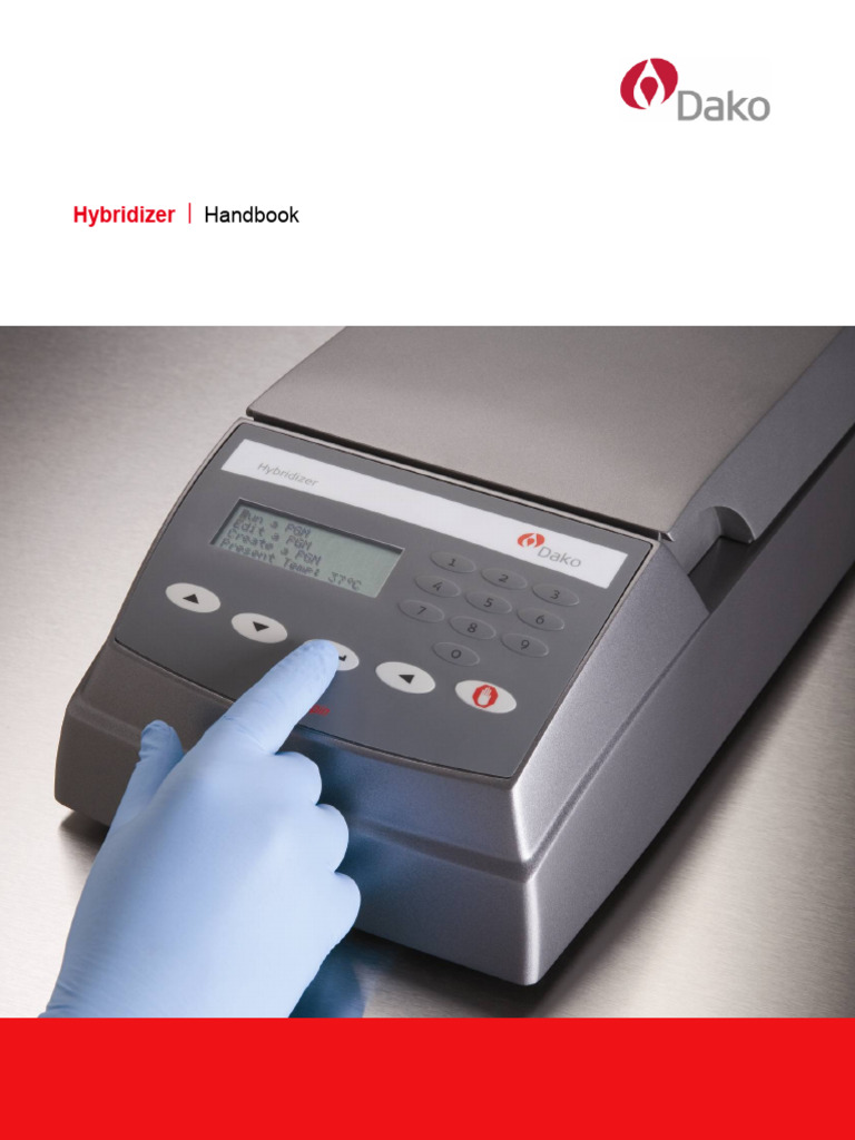 Dako Hybridizer Operation Handbook | PDF
