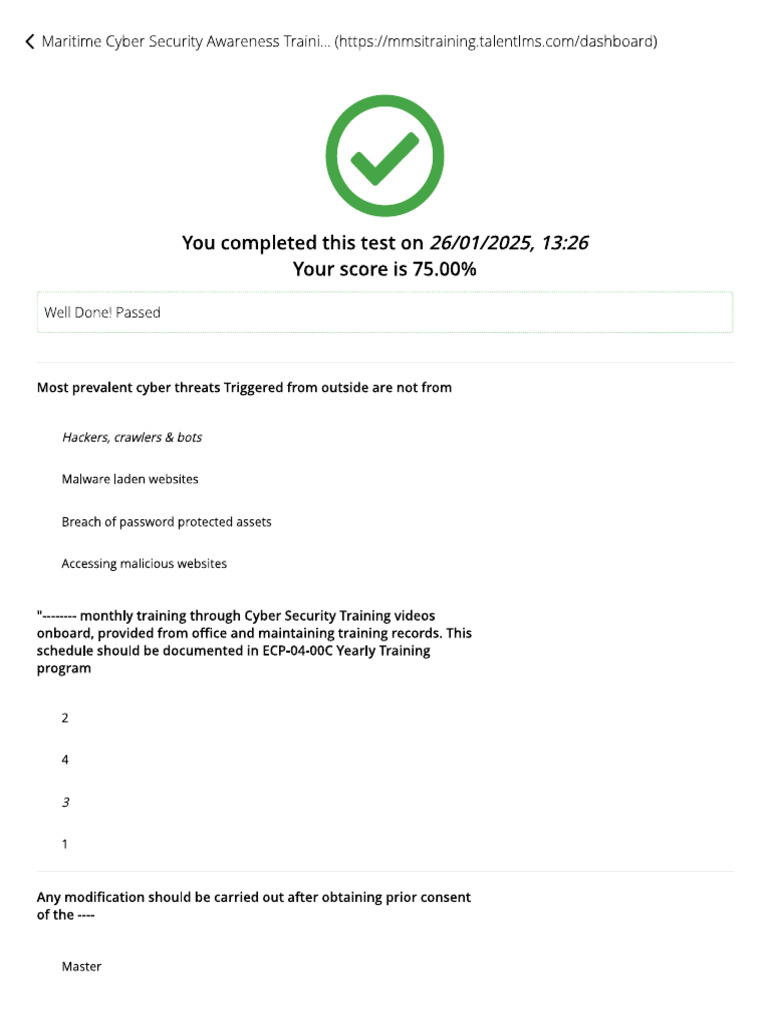 Cyber Security Question | PDF