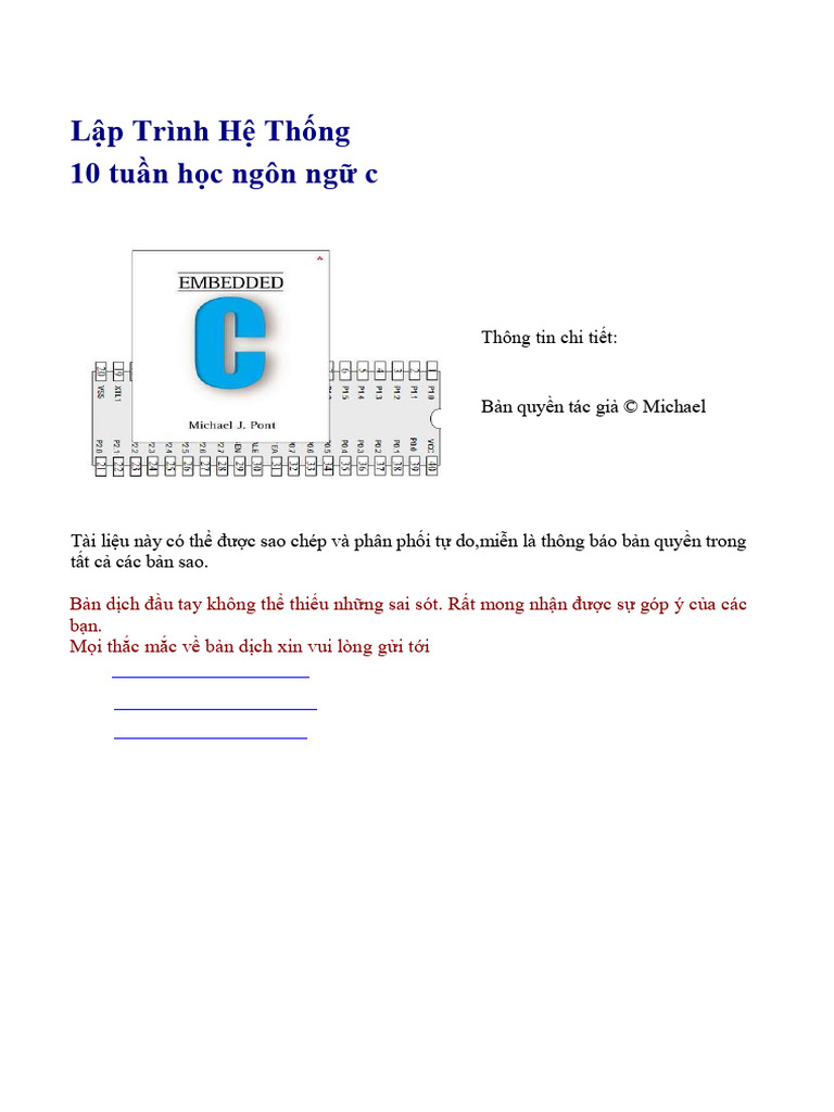 Lap Trinh He Thong Nhung-VN | PDF