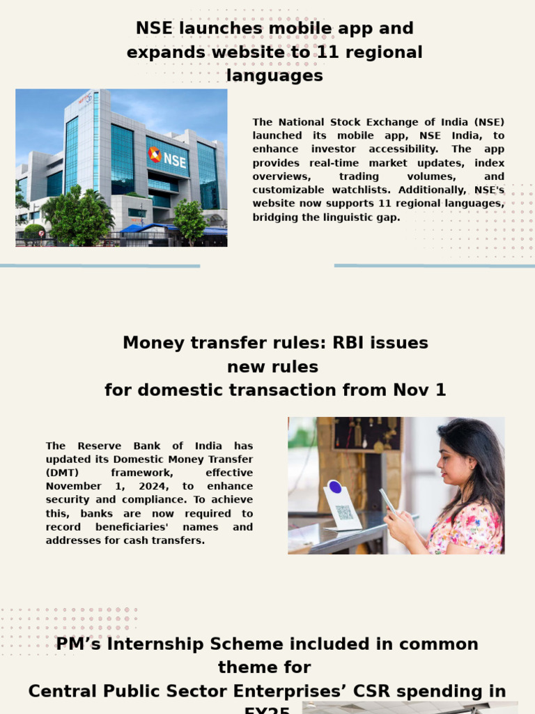 NSE App Launches in 11 Languages | PDF