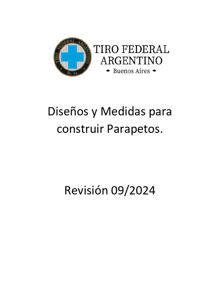 Medidas y Diseños de Parapetos | PDF