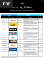 Liste des chaînes TV Proximus | PDF | Réseau de télévision | Diffusion