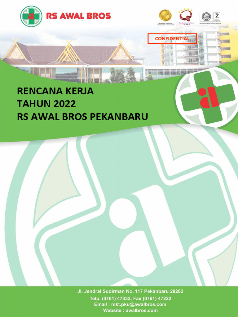 Rkap RS Awal Bros Pekanbaru 2022 | PDF