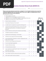 DASS-42 - Interpretation in English | PDF | Major Depressive Disorder ...