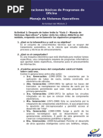 Actividad - Modulo 5 | PDF | Hoja de cálculo | Microsoft Excel