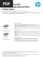 HP Laserjet Pro MFP 4101-4104Dw/Fdn/Fdw Printer Series: Data Sheet ...