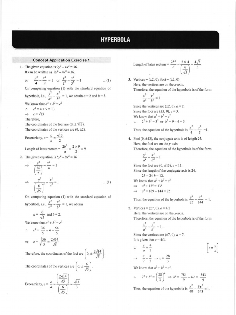 HYYPERBOLA MODULE SOL. | PDF | Elementary Geometry | Euclidean Geometry