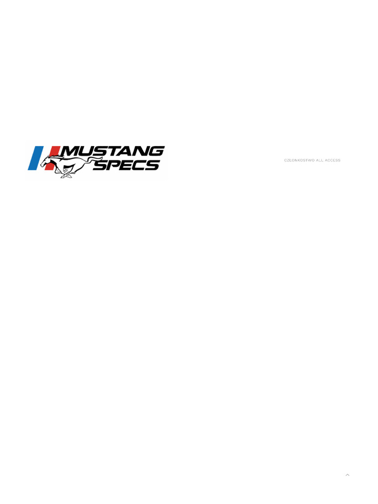 1967 Mustang Engine Info & Specs - 289 Windsor V8 | PDF