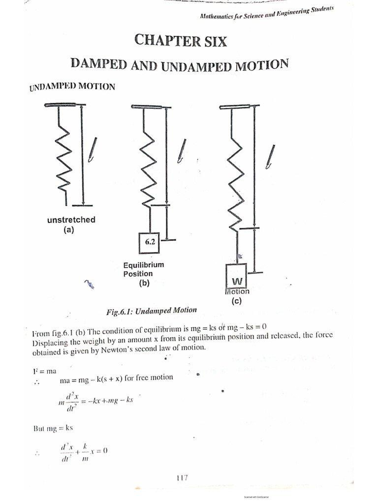 Damped and Undamped EMA282 | PDF