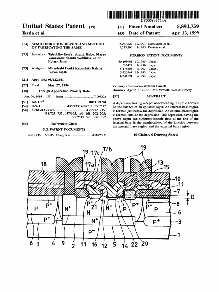 Semiconductor Device and Method of Fabricating The Same Patent | PDF